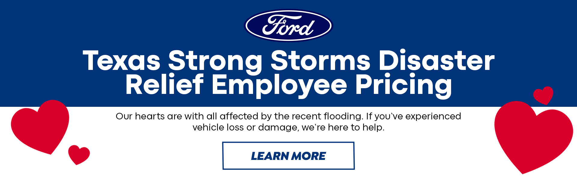 Flood Relief Ford Program | Boerne, TX | Ford of Boerne